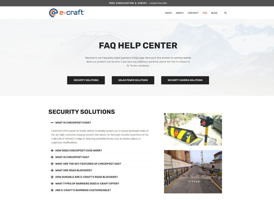 FAQ - e-Craft